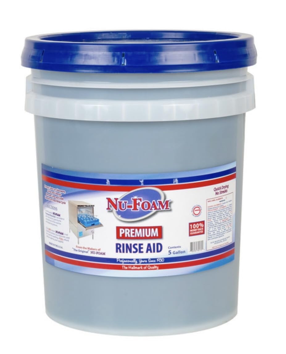Nu-Foam Premium Rinse Aid- 5 Gallon Pail - Walmart.com
