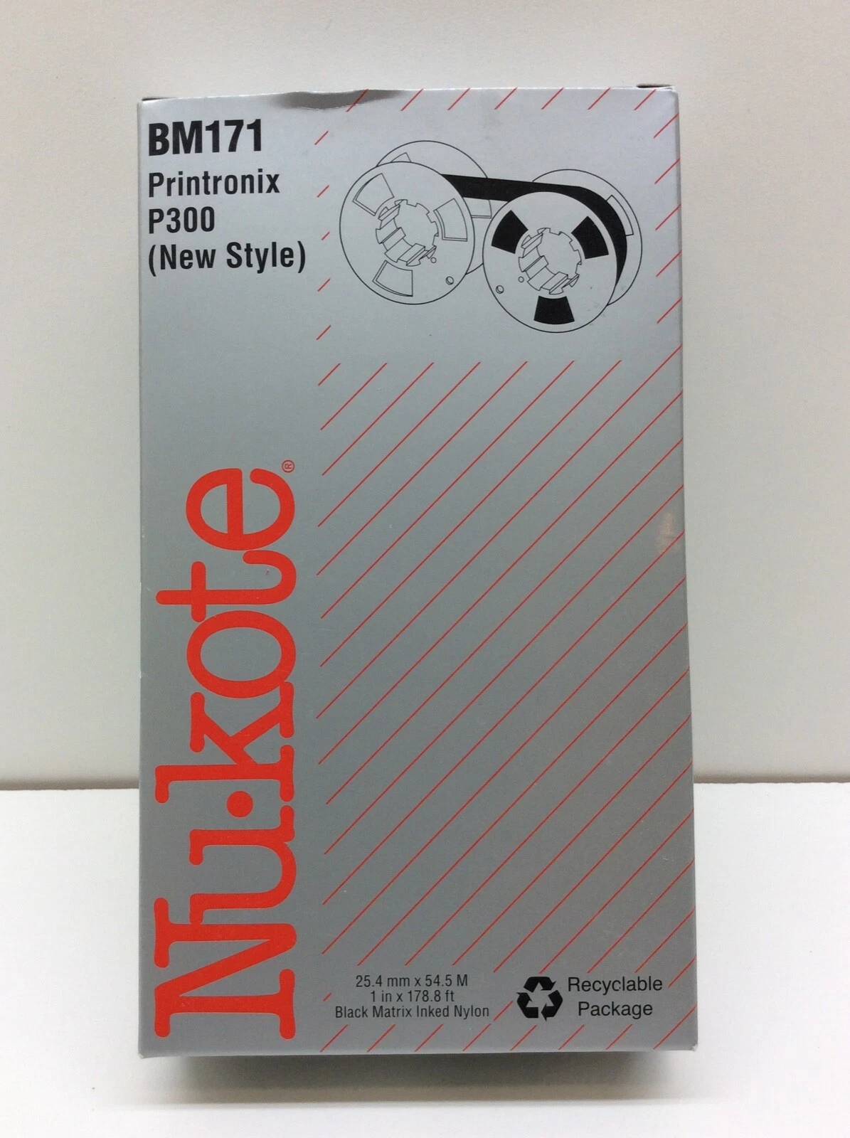 Nu-Kote Model Bm171 Black Nylon Printer Ribbon - Walmart.com