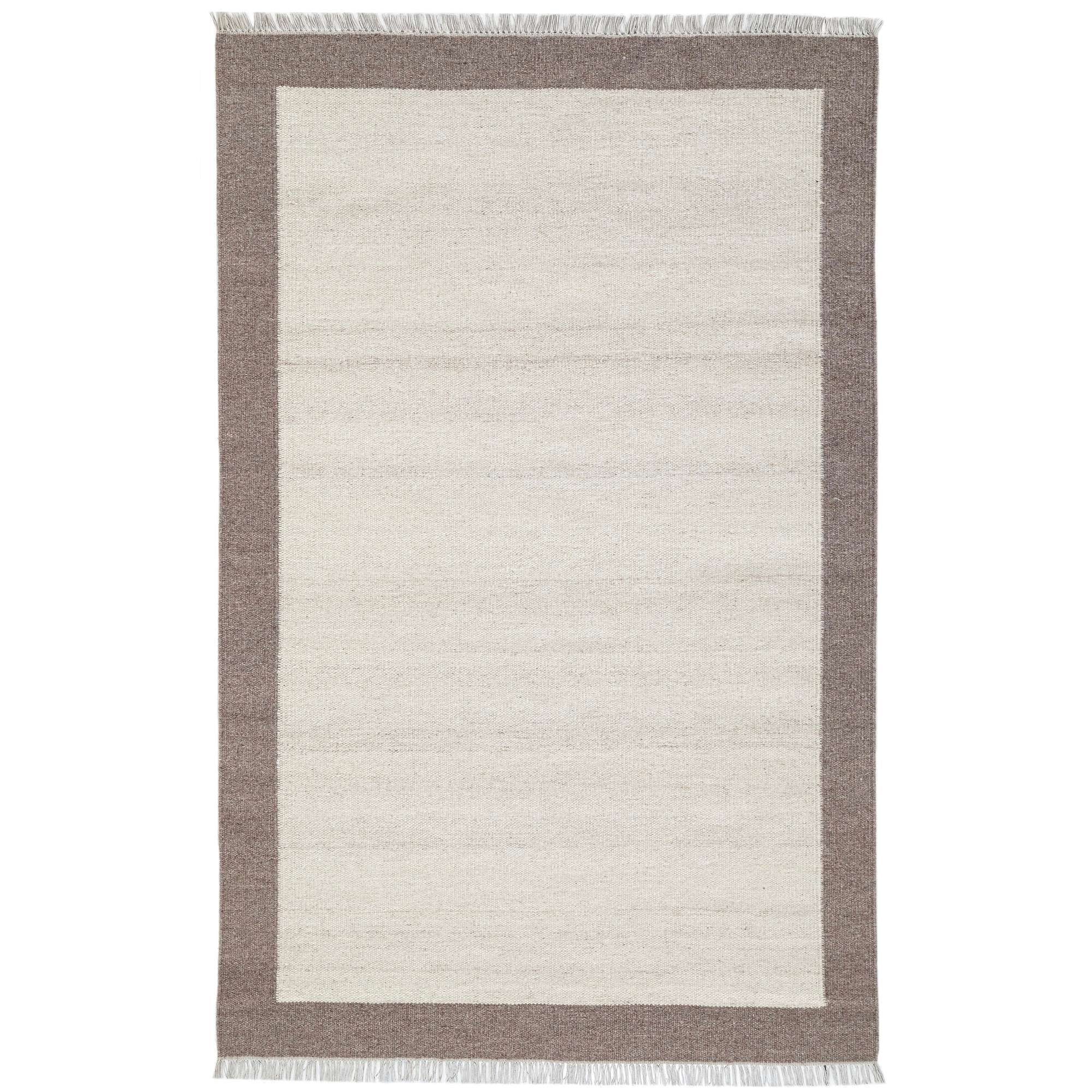 Nu Maison Soft Border Area Rug, Brown - 8'x10' - Walmart.com