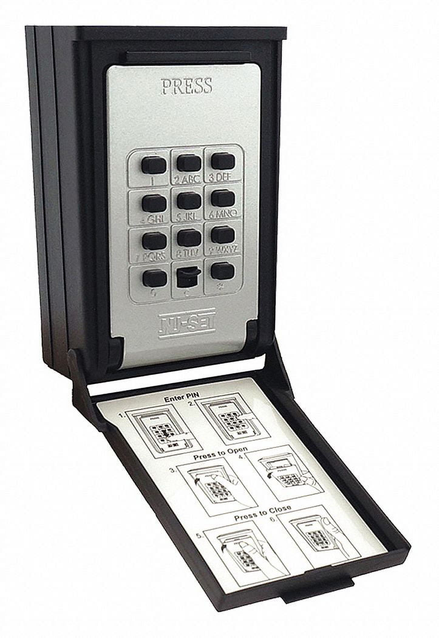 Nu-Set Lock Box,Wall Mounting,7-Key,Zinc Alloy 2085-3 - Walmart.com