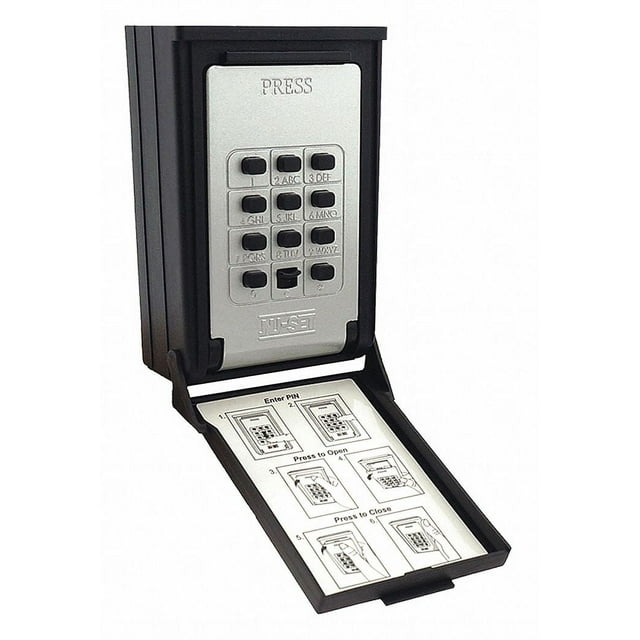 Nu-Set Lock Box,Wall Mounting,7-Key,Zinc Alloy 2085-3 - Walmart.com