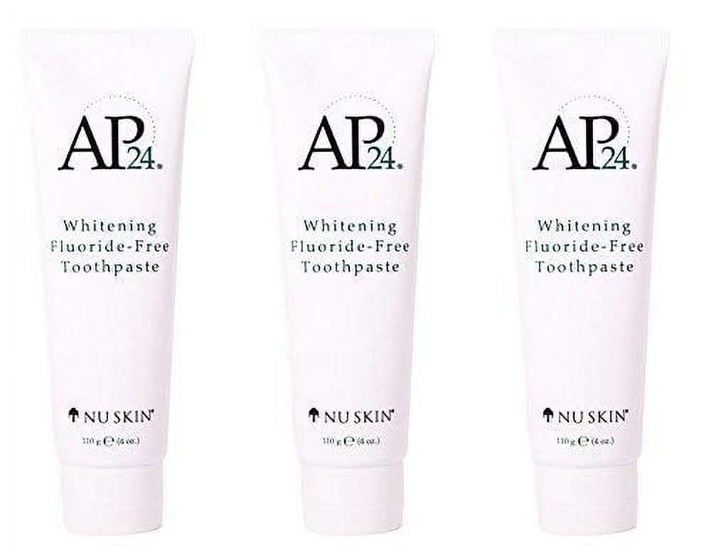 Nu Skin AP 24 Teeth Whitening Toothpaste, Fluoride-Free (3 Pack ...