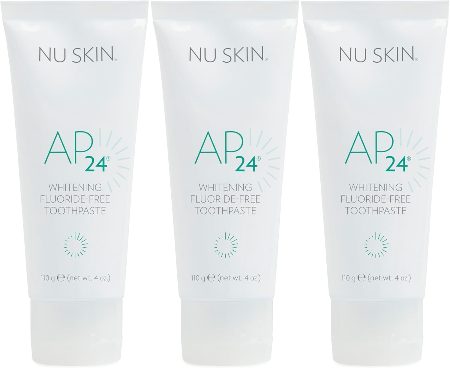 Nu Skin AP 24 Whitening Fluoride Toothpaste - 4 oz (3 Pack) - Brightens ...