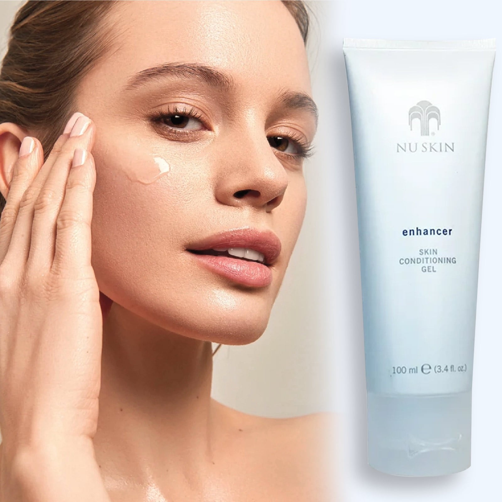 Nu Skin Enhancer Skin Conditioning Gel | Aloe Vera-Infused Soothing ...