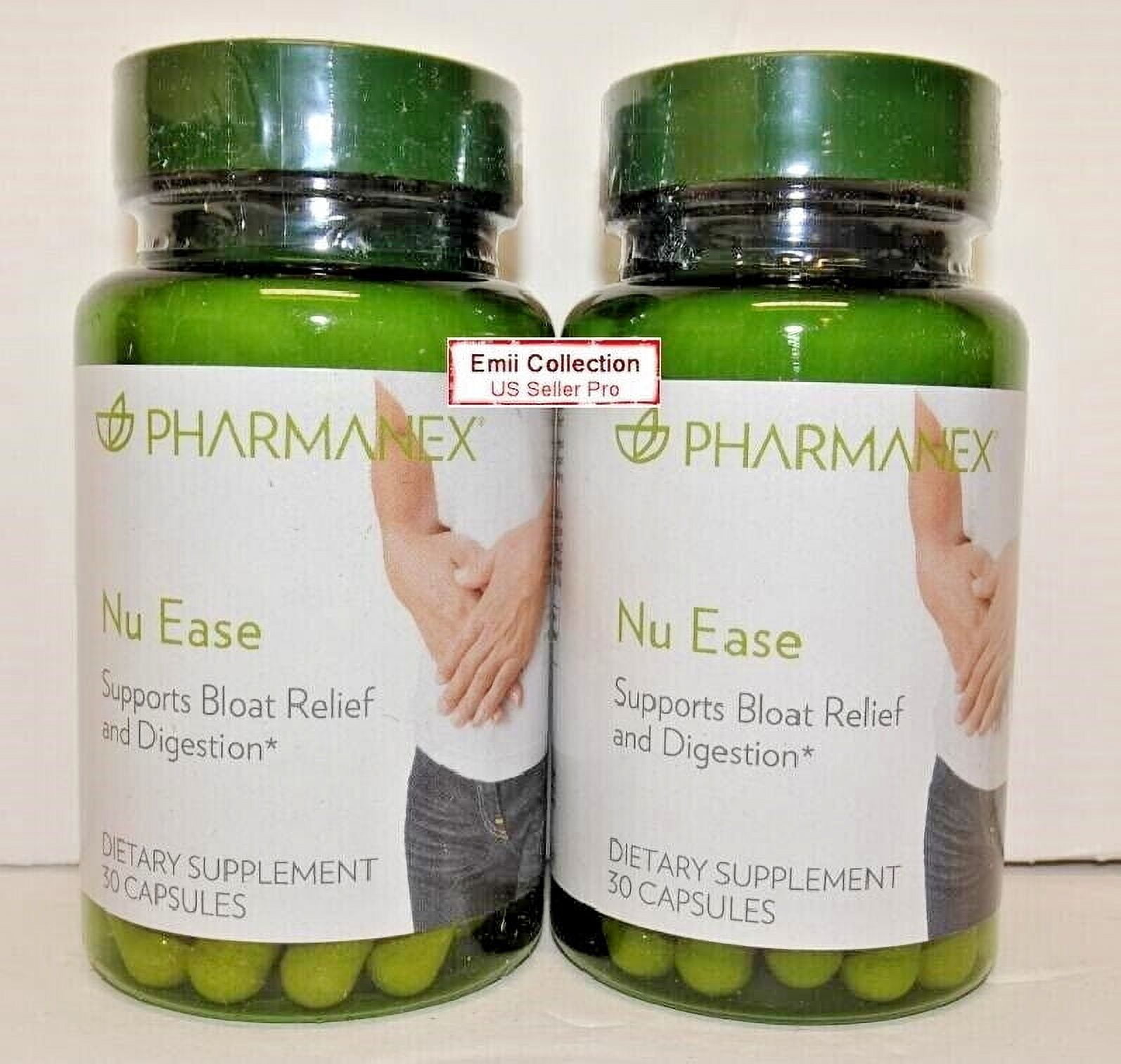 Nu Skin Nuskin Pharmanex Nu Ease Supports Bloat Relief and Digestion (2 ...