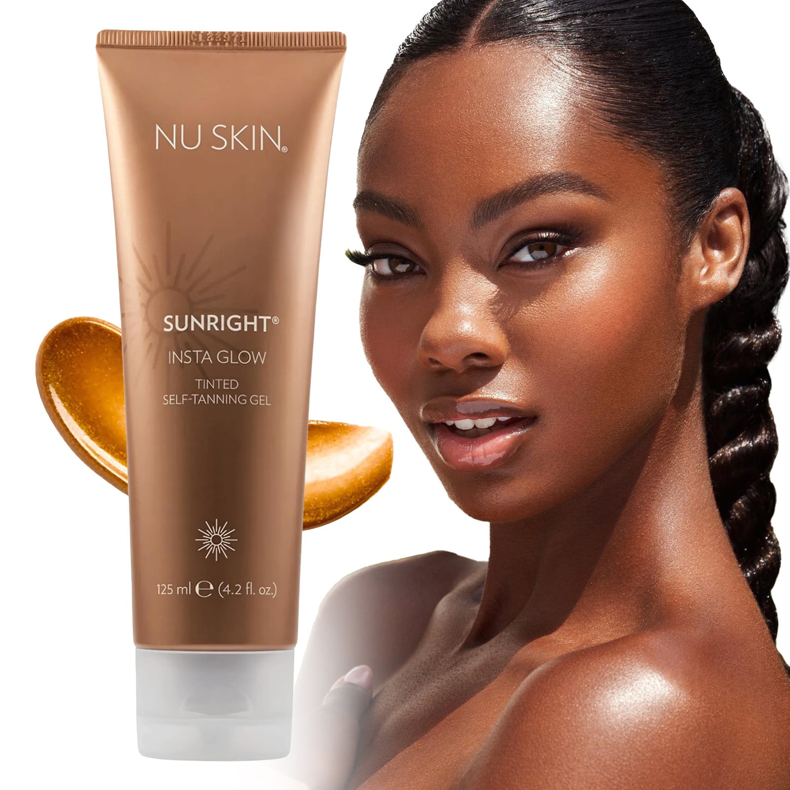 Nu Skin Sunright Insta Glow Self Tanner Gel, Westmore Beauty Body ...