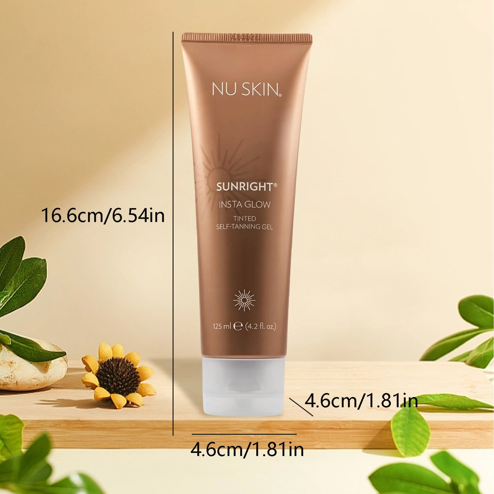 Nu Skin Sunright Insta Glow Tinted Self Tanner Gel | Summer Tan | Face & Body Bronzer | Beauty ...