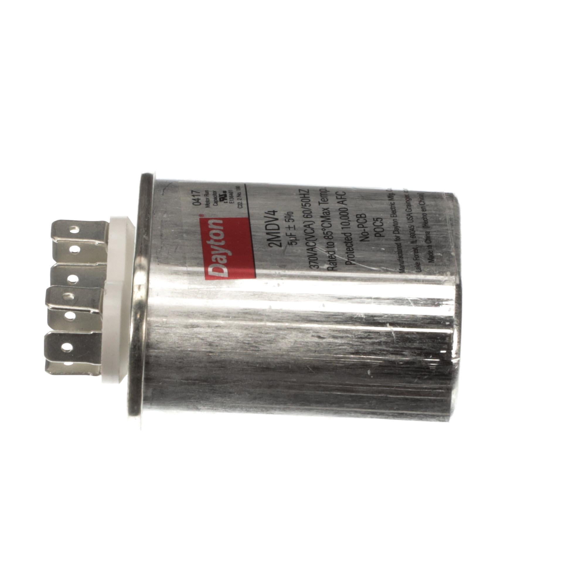 Nu-Vu 66-9508 Capacitor 5 Mfd 370 Vac - Walmart.com