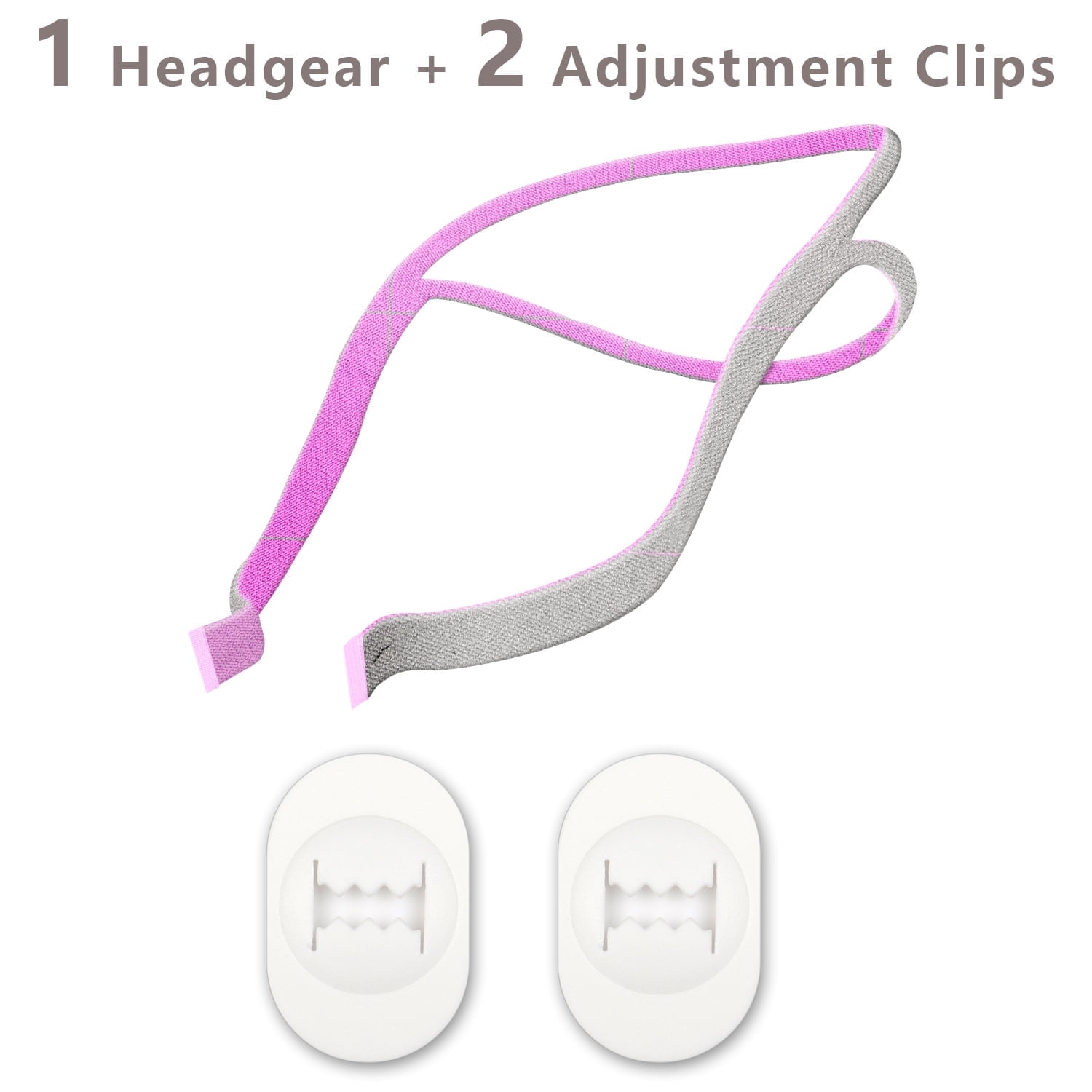 NuBliss CPAP Headgear Strap Replacement for ResMed Airfit P10 CPAP ...