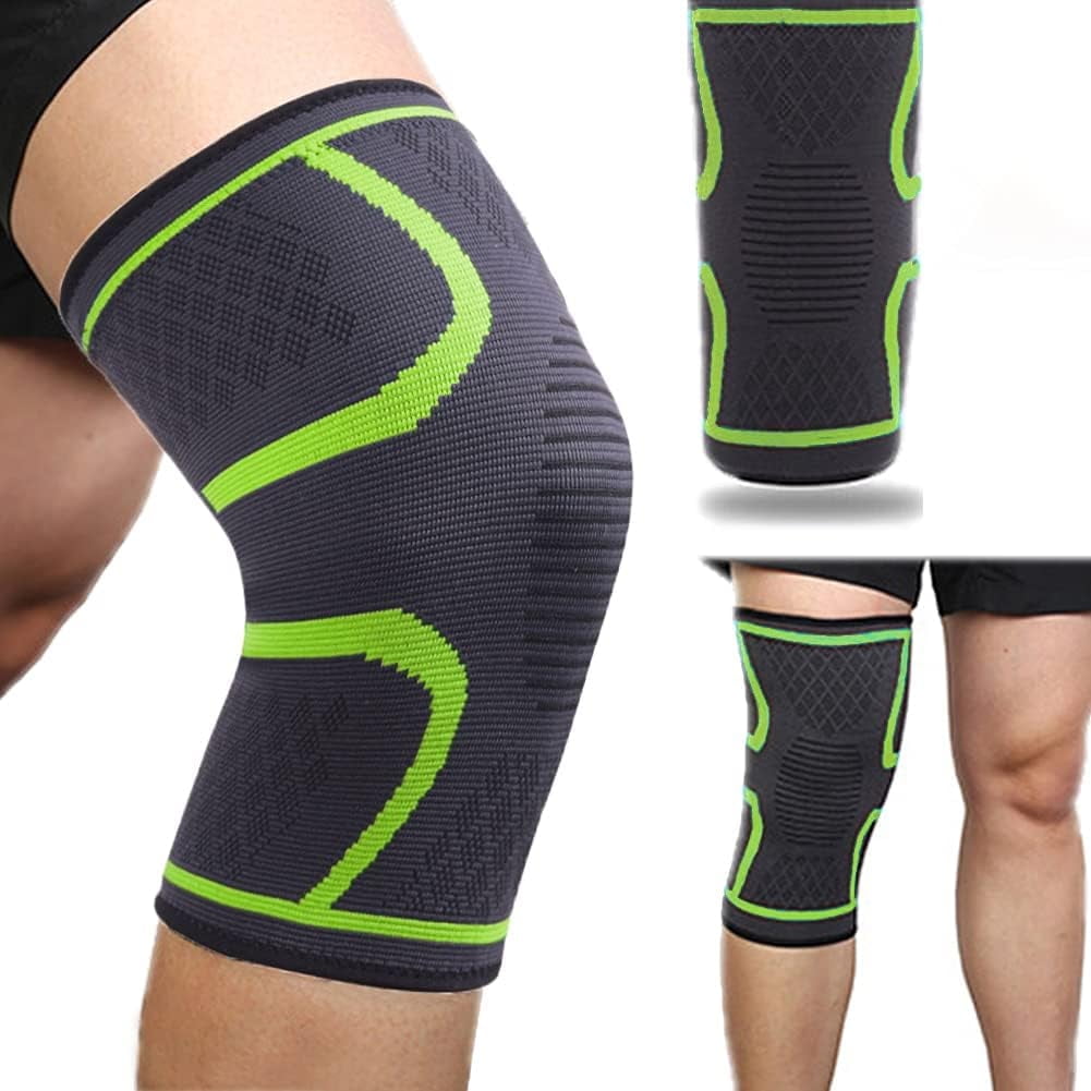 NuCamper Compression Knee Brace for Men Women Knee Pain,2 Pack Knee ...