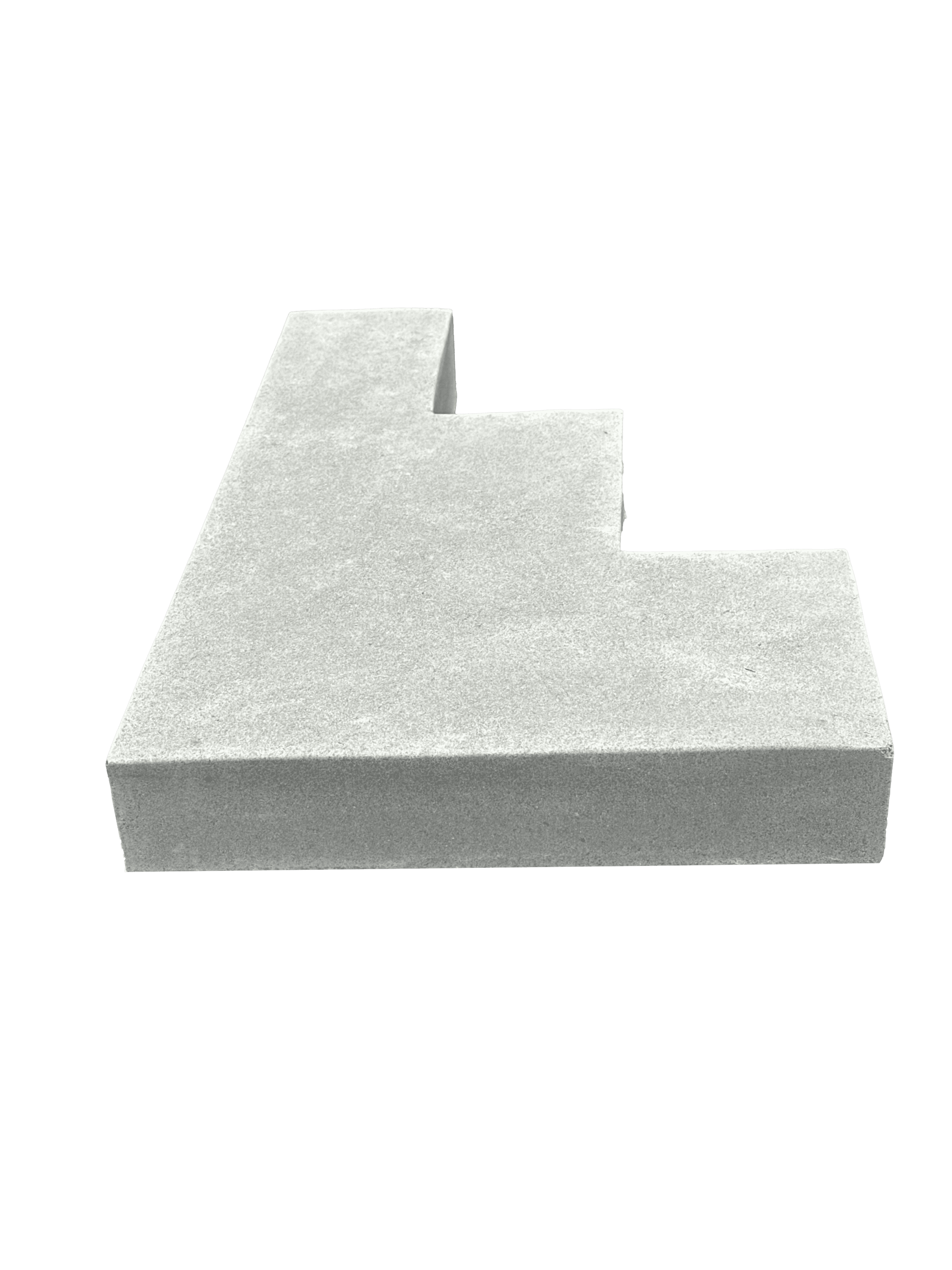 NuCast Solid Concrete Step Risers, Make a 4-step unit for your home, 4 ...