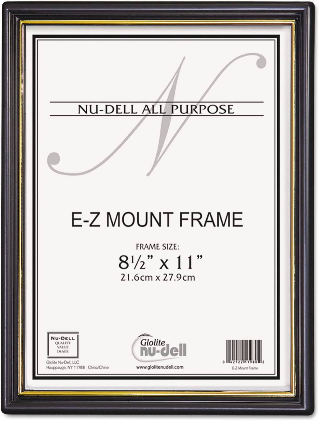 NuDell Document Picture Frame with Plastic Face, Certificate or Diploma ...