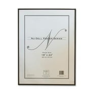 DAX Metro Series Poster Frame, Plastic, 24 x 36, Black/Silver - Walmart.com