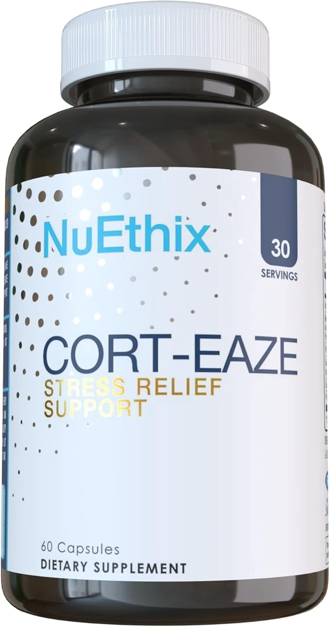 NuEthix Formulations Cort-Eaze - Cortisol Supplement - Health Support ...