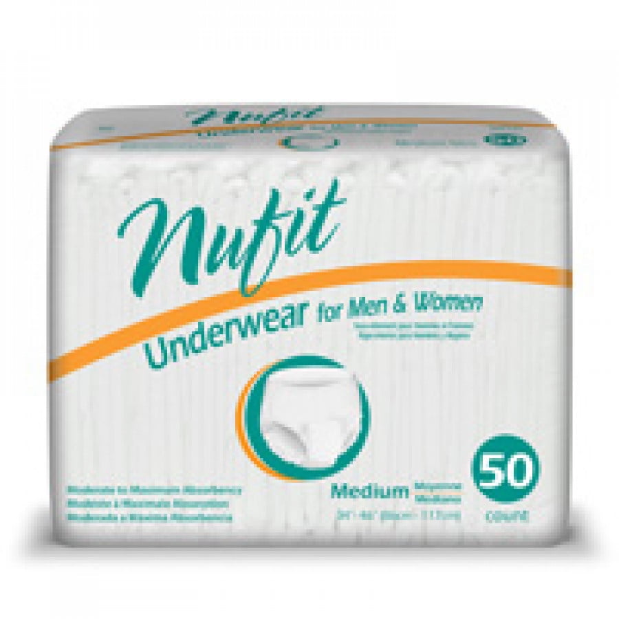 NuFit Protective Underwear - Large, 100/Case, 44 in. to 58 in ...