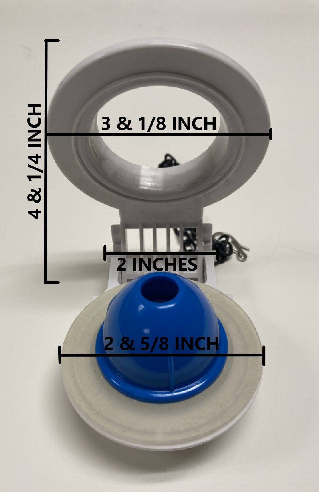 NuFlush, Fix Flapper Valve Leak "Two Inch" with Silicone Seal. Designed ...