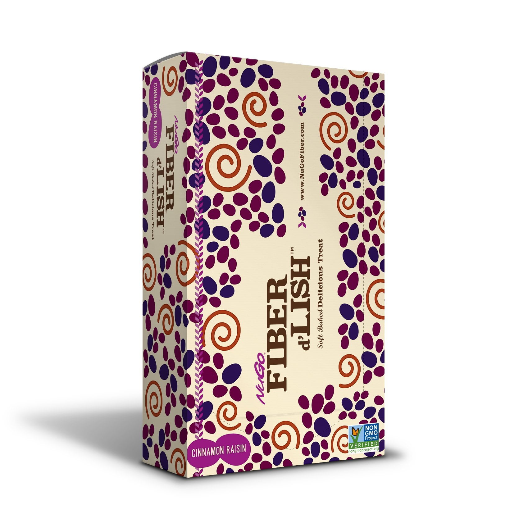 NuGO Fiber d'Lish Cinnamon KEF16 Raisin, 12g High Fiber, Vegan, 150 ...