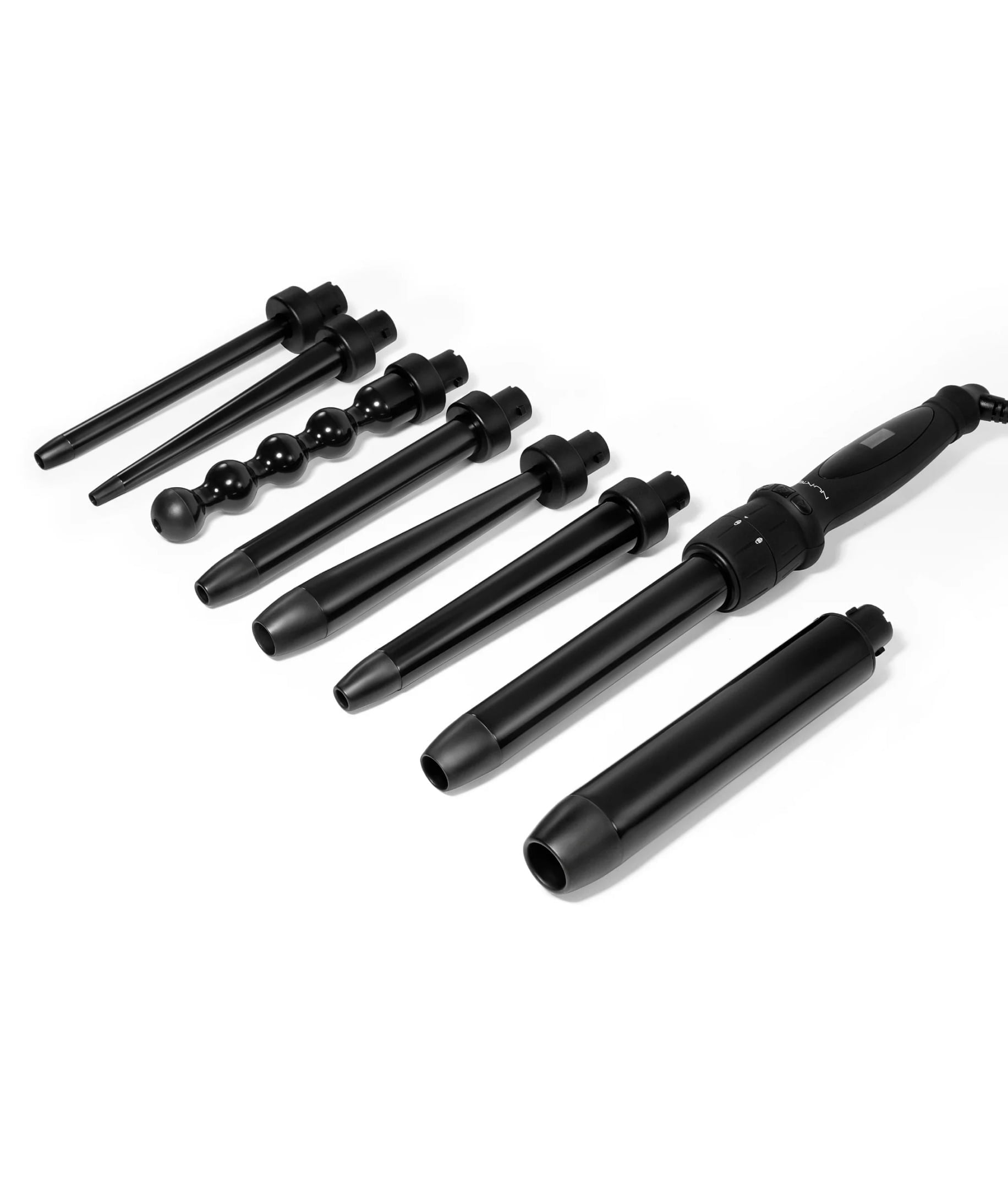 NuMe Octowand Interchangeable Curling Wand Set - 8 Barrel Hair Styling ...