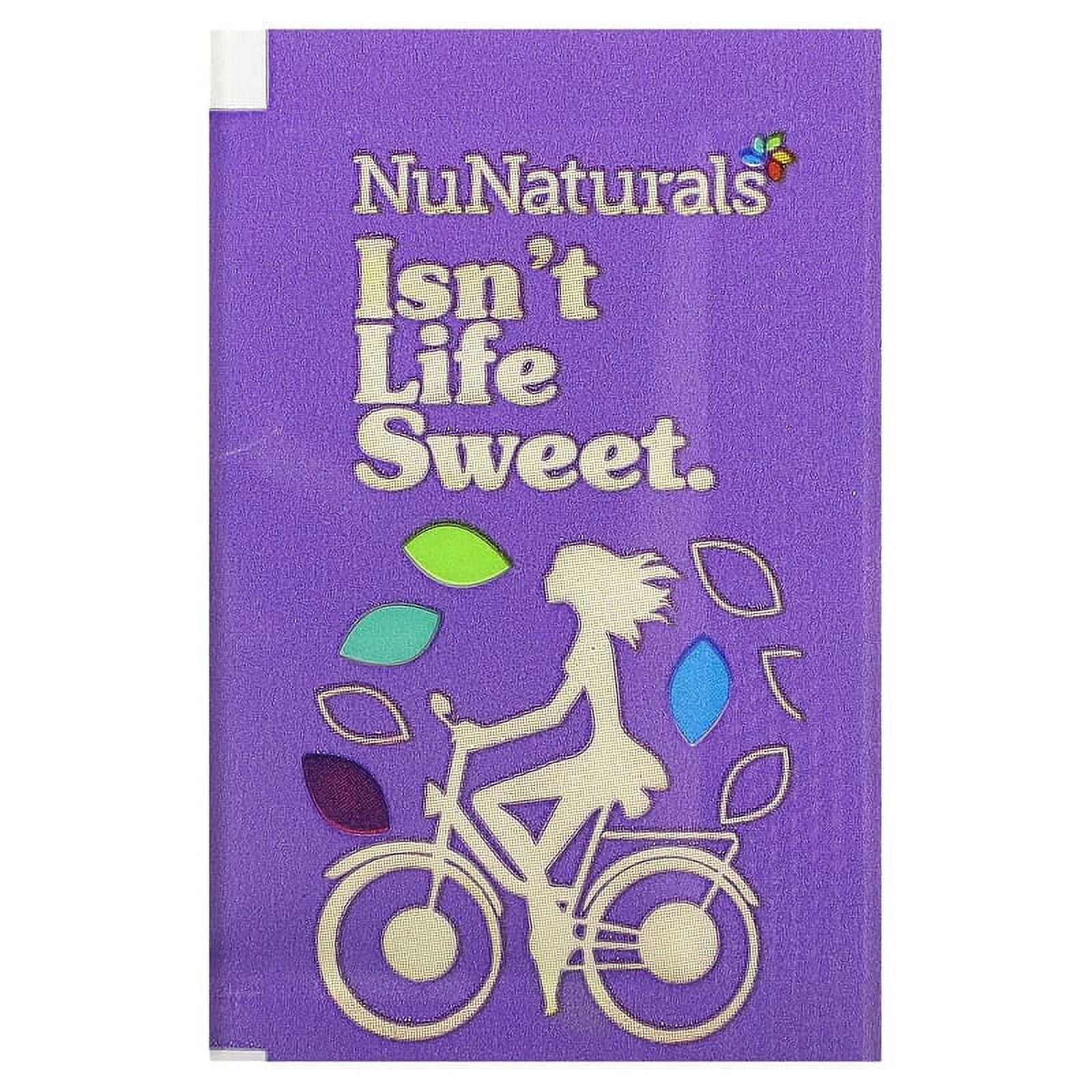 NuNaturals, NuStevia, White Stevia Powder, 1000 Packets, 2.23 lbs (1000 ...