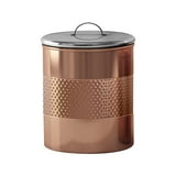 NuSteel TG-CH-04C-1.5 1.5 qt. Hammered Canister Copper - Walmart.com
