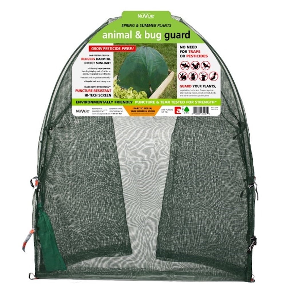 NuVue Products 25200 Pop-Up Garden Netting Plant Cover for Pest and ...