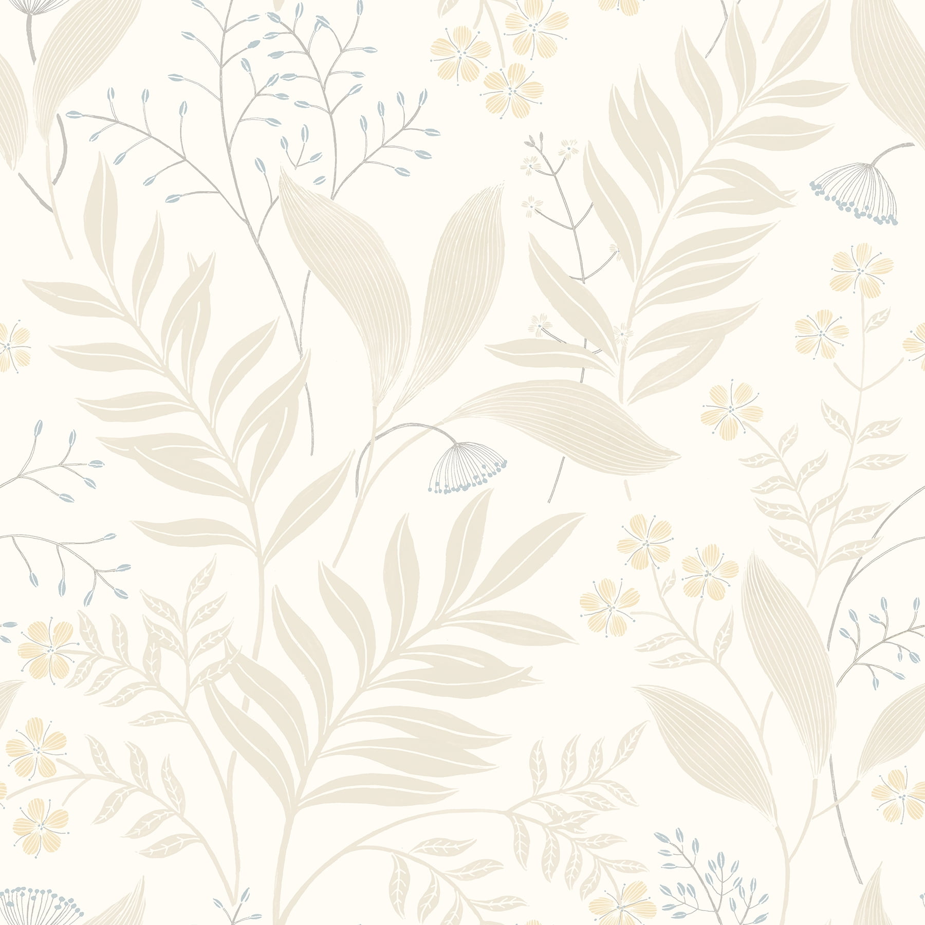 NuWallpaper Amanda Beige Peel and Stick Wallpaper - Walmart.com