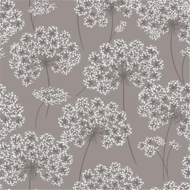 NuWallpaper Angelica Peel & Stick Wallpaper - Grey - Walmart.com