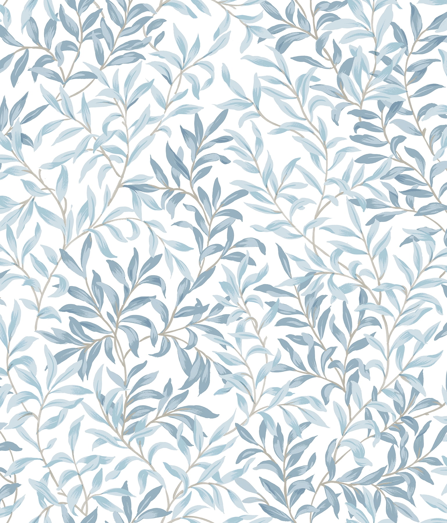 NuWallpaper Cloud Blue Terrace Vines Peel and Stick Wallpaper - Walmart.com
