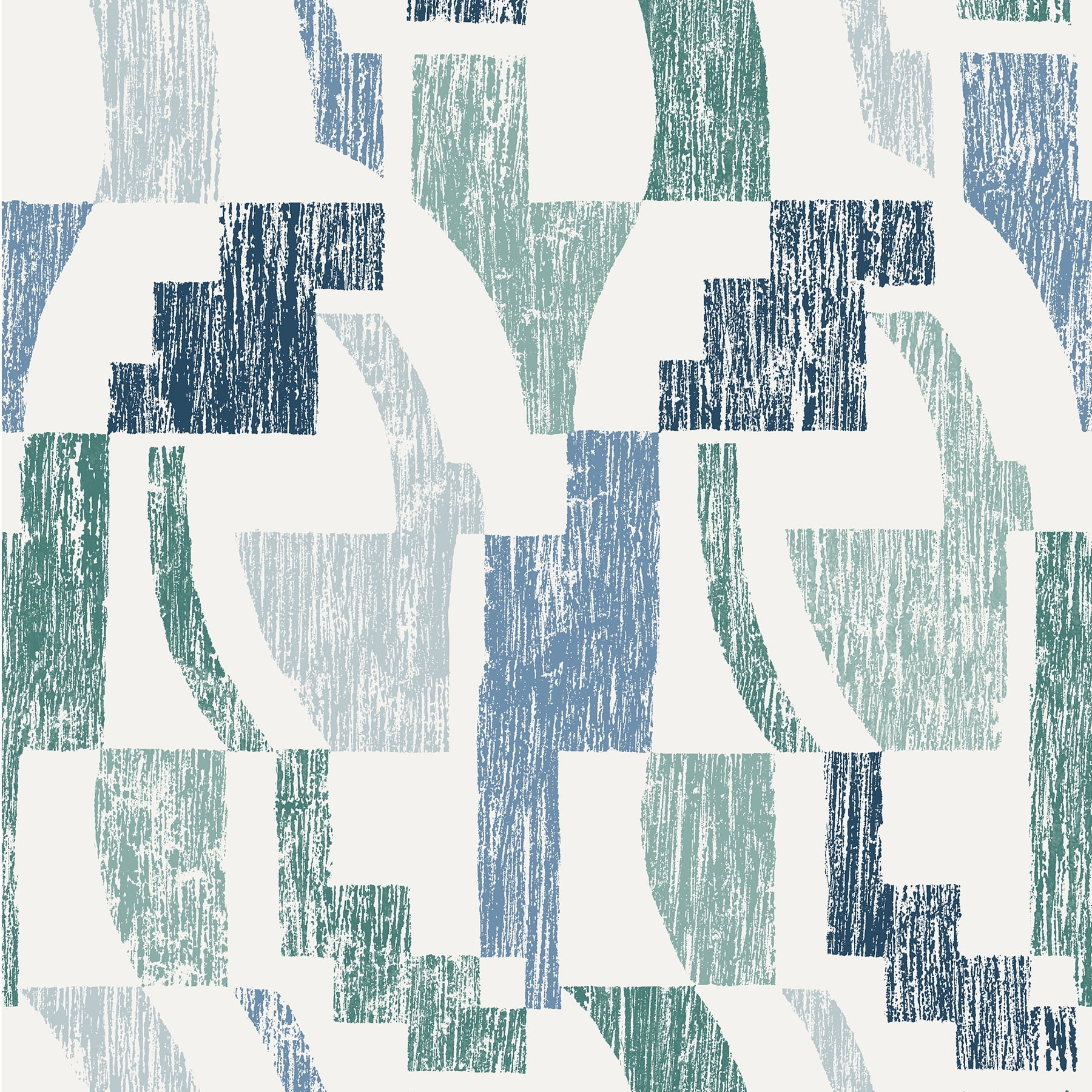 NuWallpaper Cool Multi Lenny Geometric Peel & Stick Wallpaper 20.5-in x ...