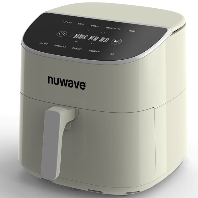 NuWave Air Fryer Plus, 8QT Airfryer Smart Digital Touchscreen and 50°F ...