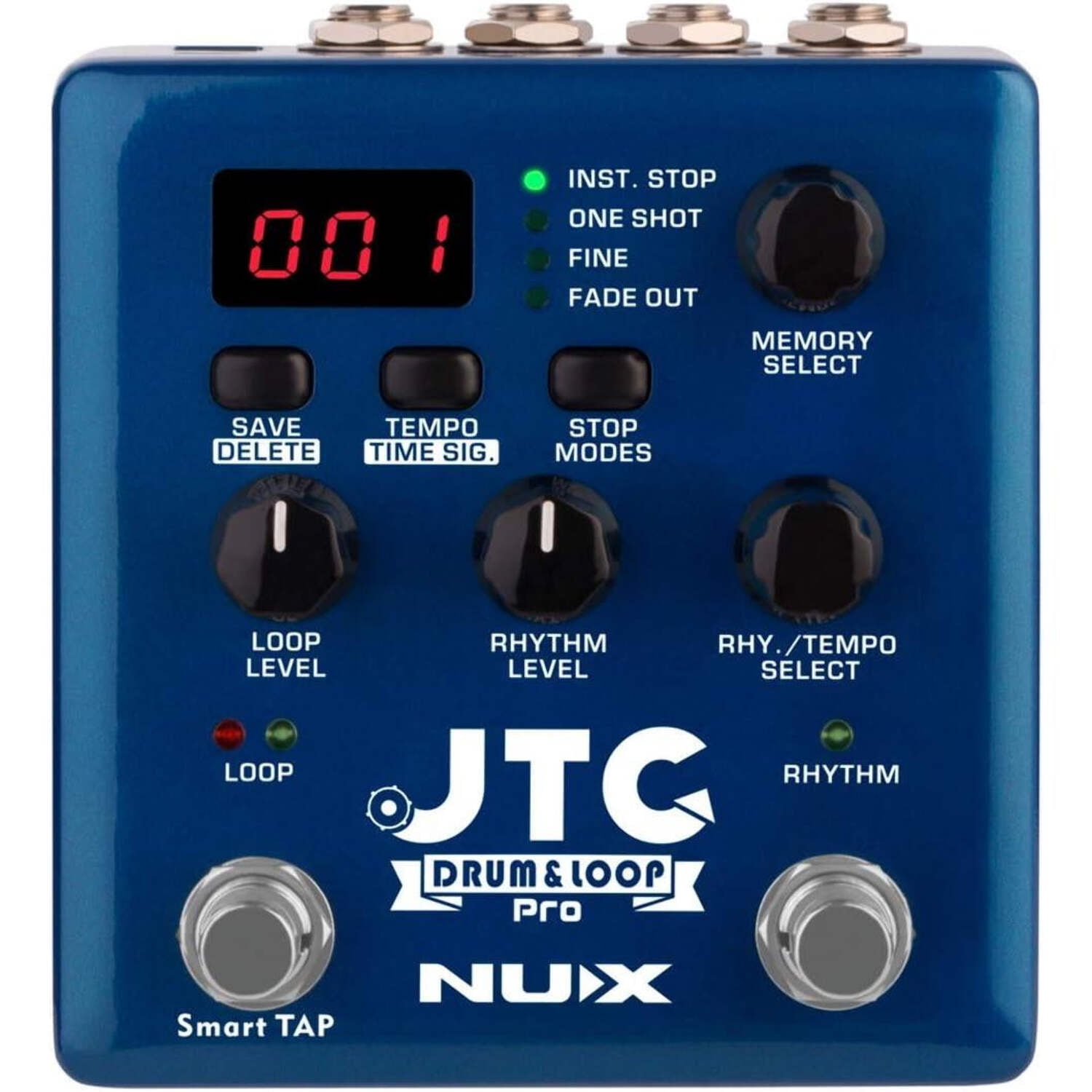 NuX JTC Drum and Loop Pro Dual Switch Looper Pedal - Walmart.com