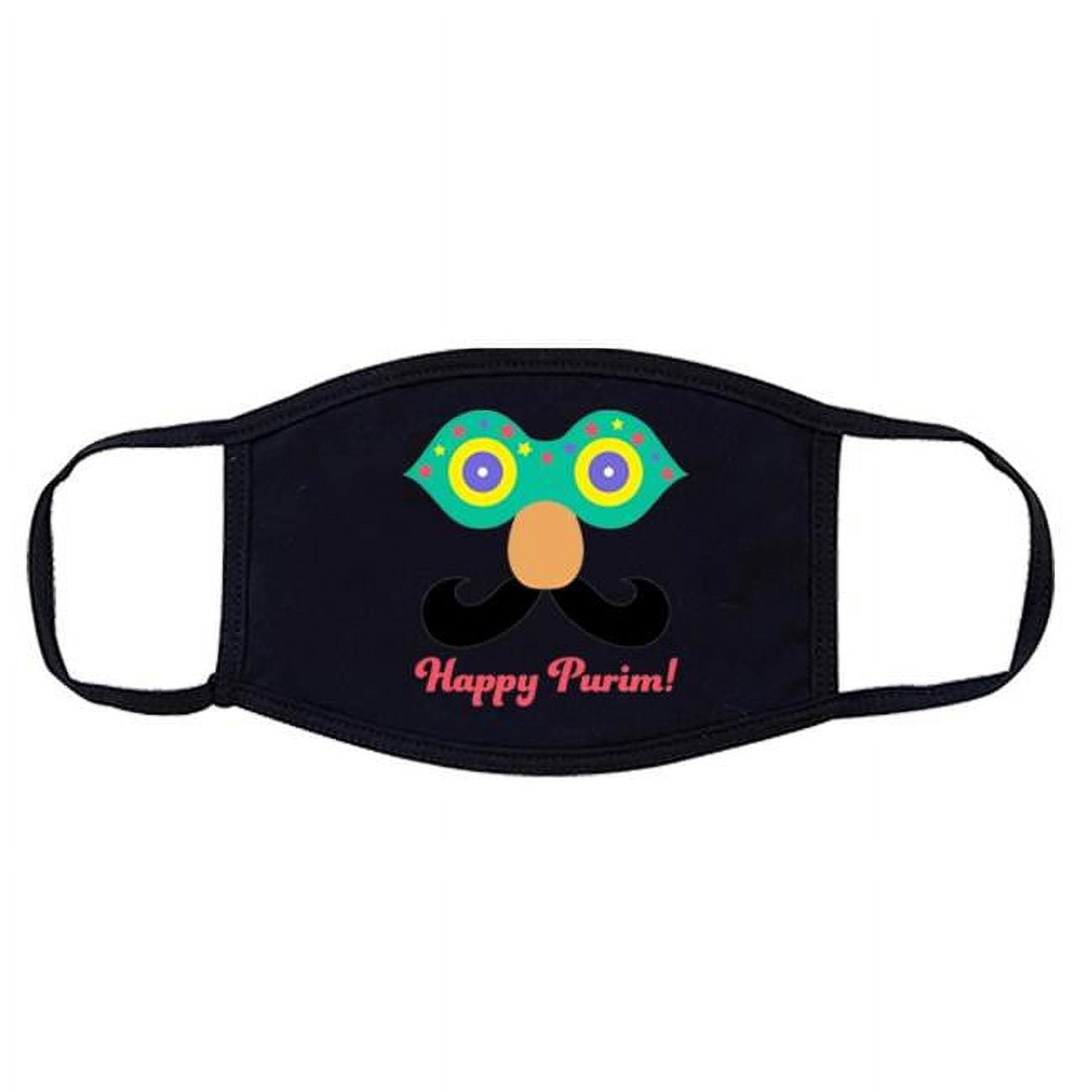 Nua 59351 Black Happy Purim Face Mask - Walmart.com