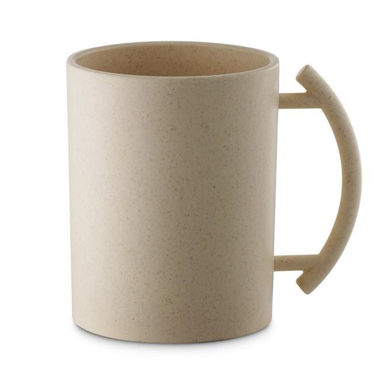 Nua 60391 Acrylic Washing Cup, Beige Wash Cup Beige Handles - Walmart.com
