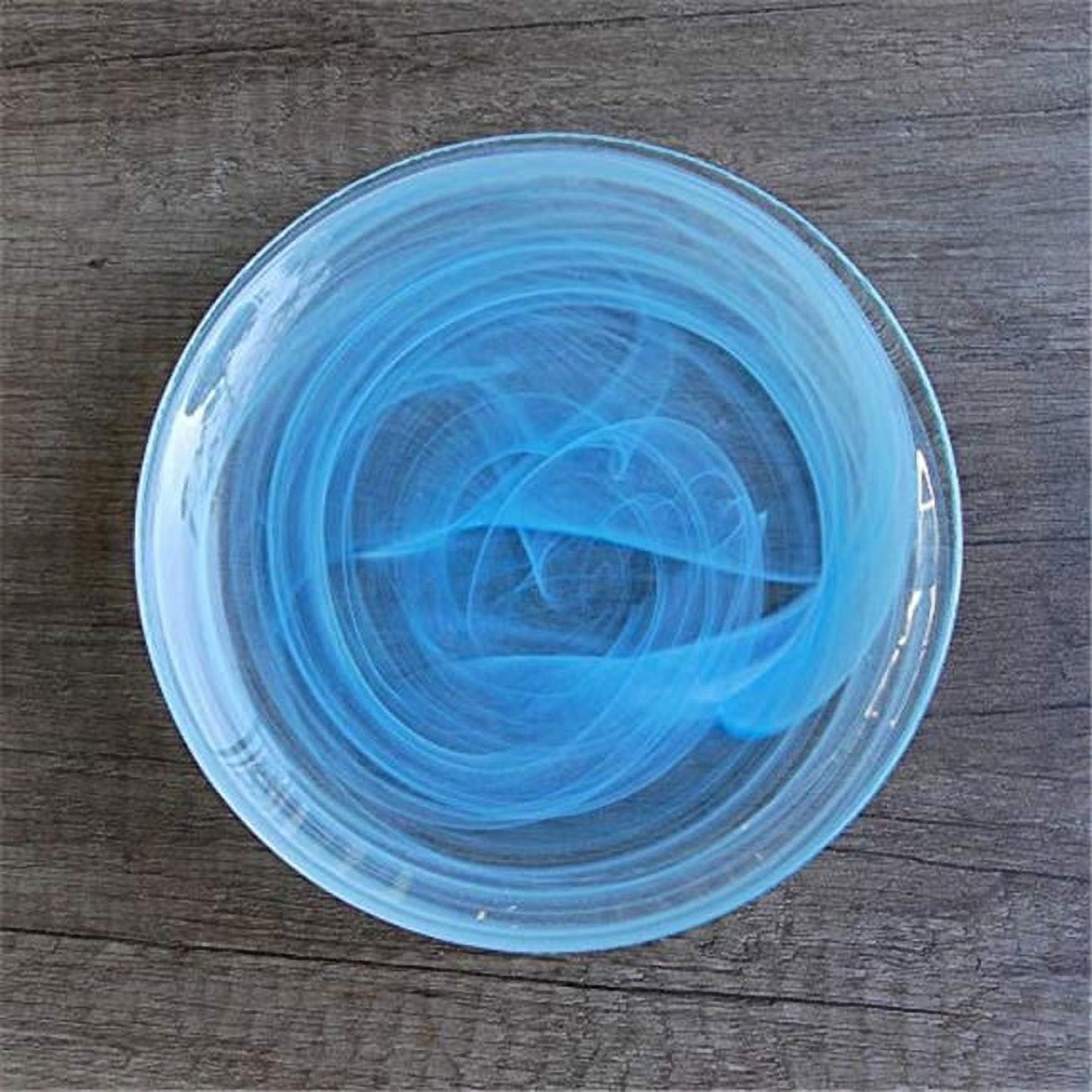 Nuage 6.5 in. Canape Aqua Plates - Set of 2 - Walmart.com