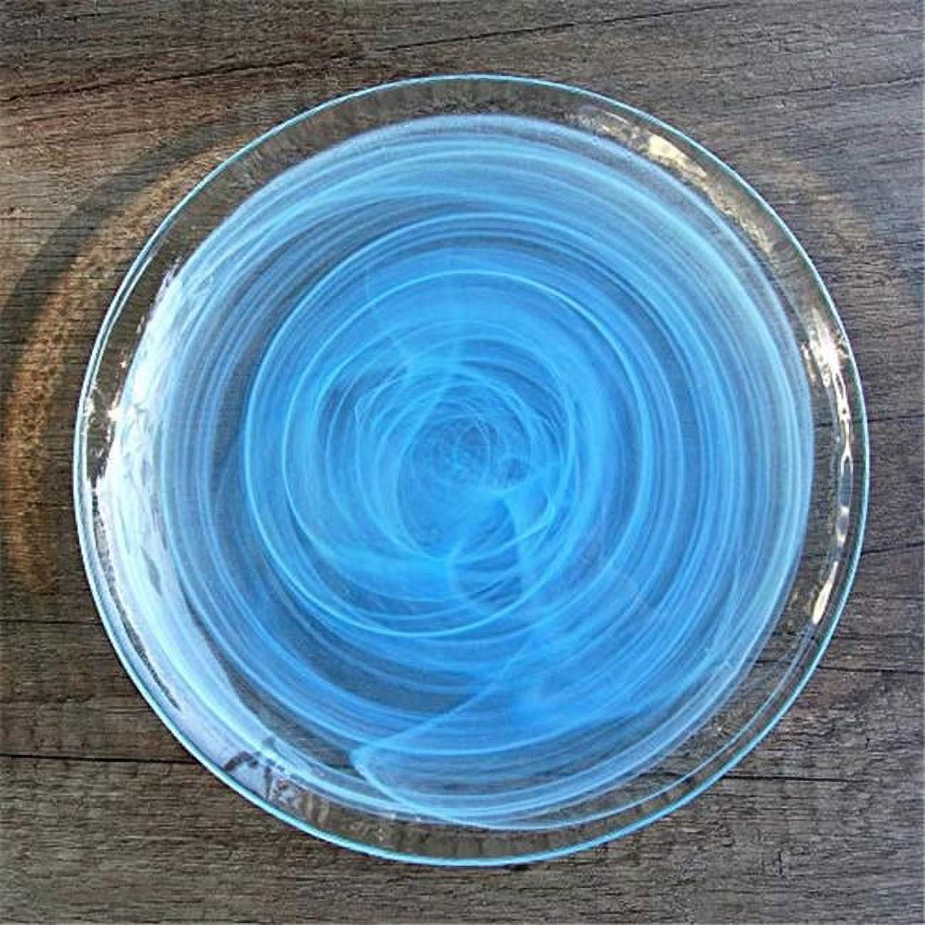 Nuage 8 in. Salad Aqua Plates - Set of 2 - Walmart.com