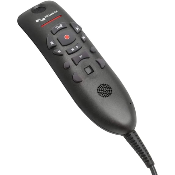 Nuance PowerMic III, 9ft Cord, Voice Recognition Handheld Microphone ...