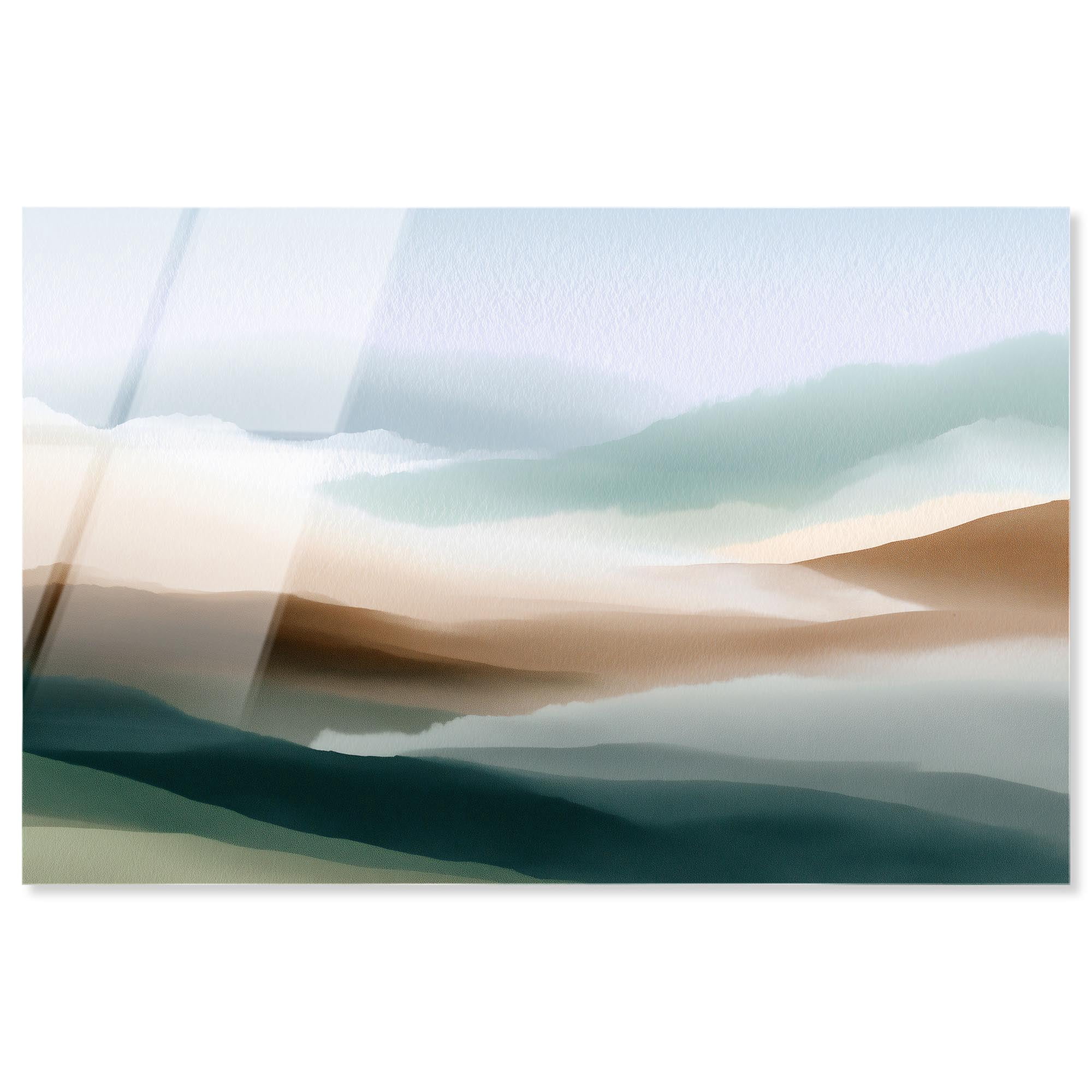Nuance of the Range I Acrylic Muted Abstract Art by Art Remedy, Ready ...
