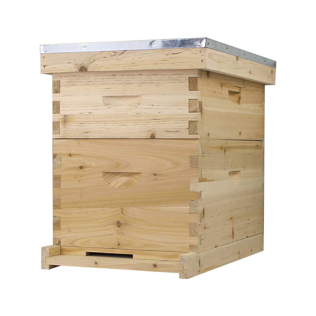 Nubee 8 Frame Beehive - (1)Deep & (1)Medium - Walmart.com