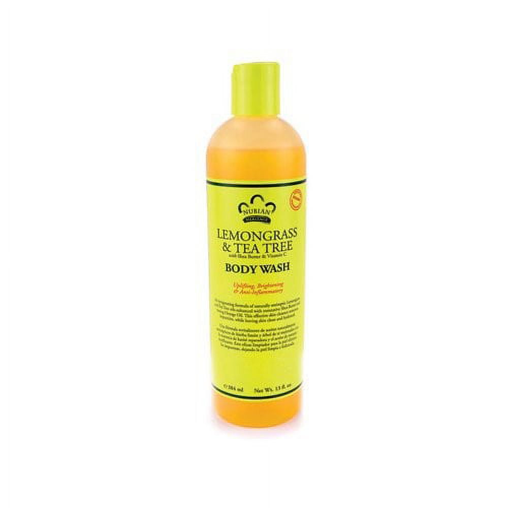 Nubian Heritage Body Wash Lemongrass And Tea Tree 13 Fl Oz