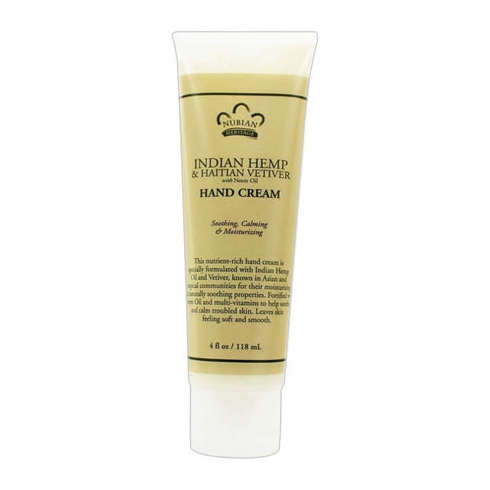 Nubian Heritage Indian Hemp And haitian Vetiver Hand Cream, 4 Oz ...
