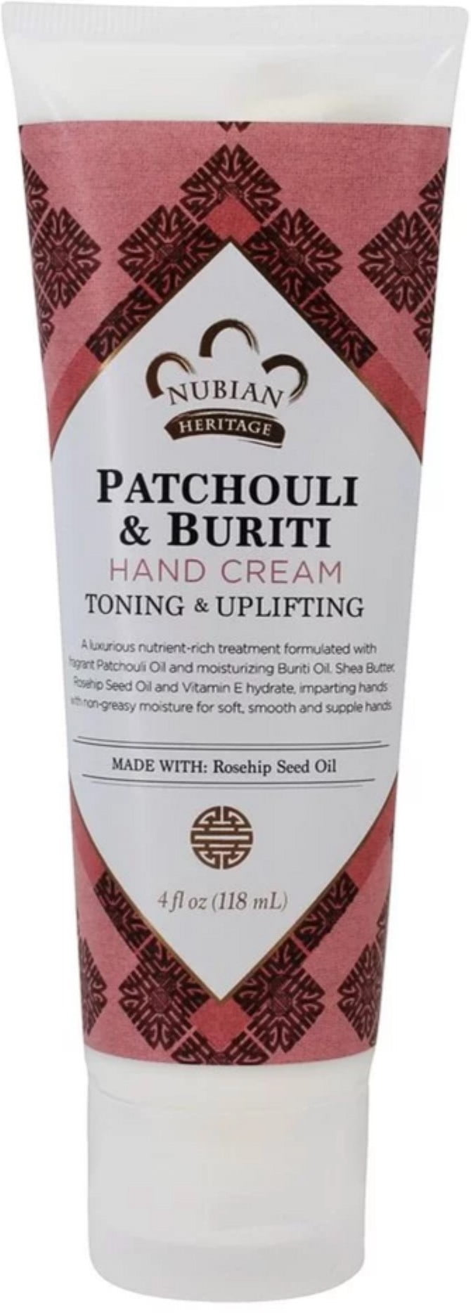 Nubian Heritage Patchouli & Buriti Hand Cream 4 oz - (Pack of 3 ...