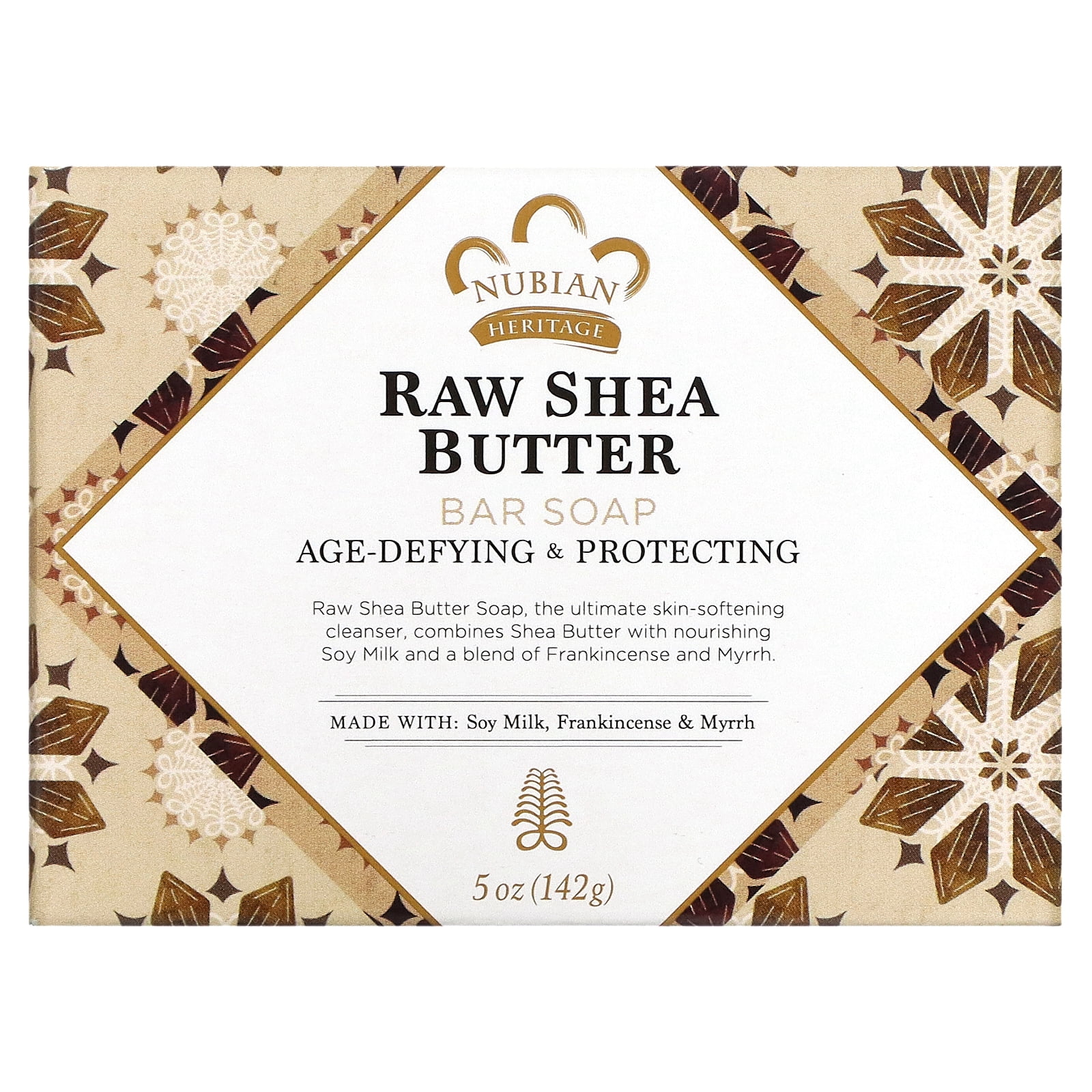 Nubian Heritage, Raw Shea Butter Bar Soap, 5 oz (142 g) - Walmart.com