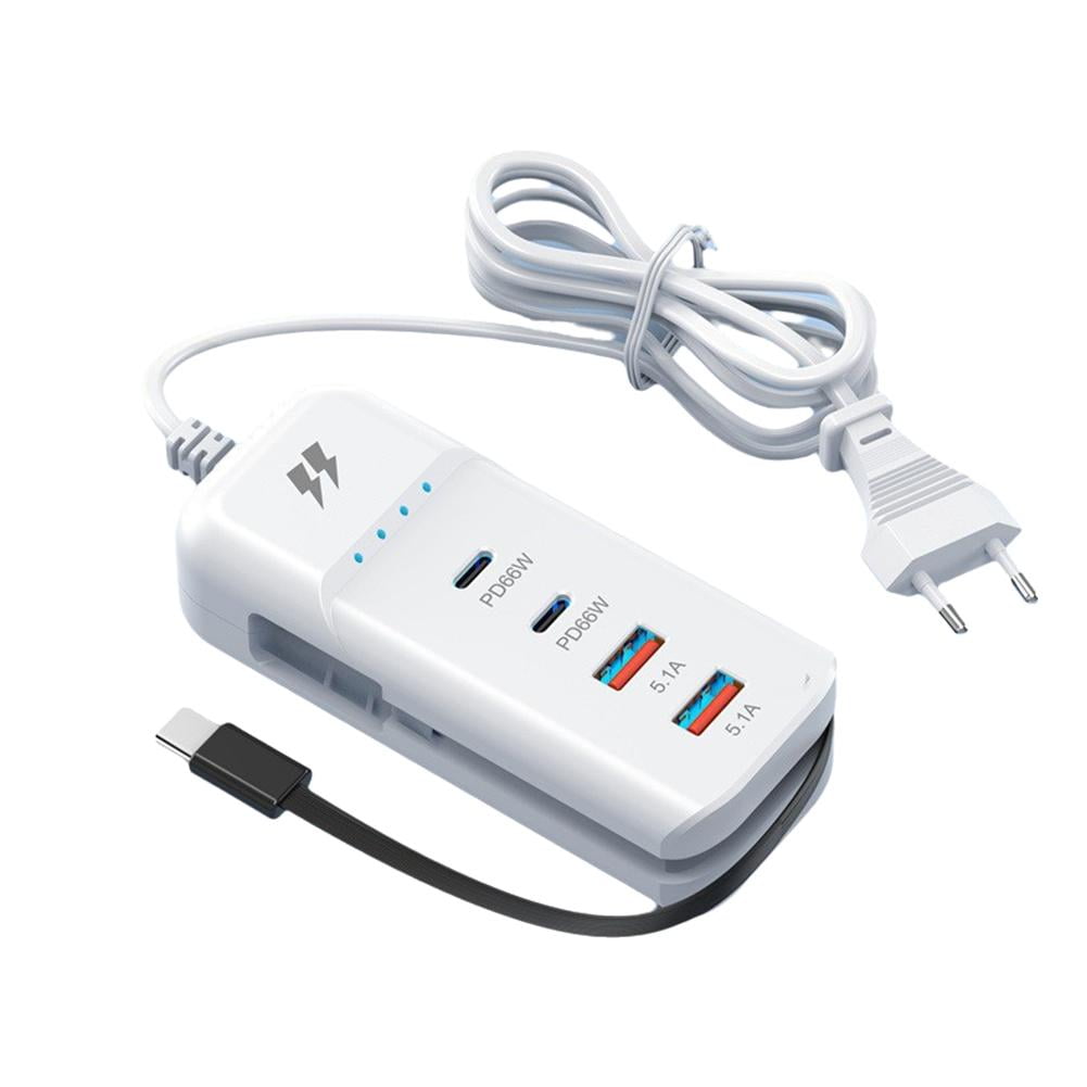 Nuboxa 5 Ports Multi-USB Charger Hub Wall Quick Charge Power Adapters ...