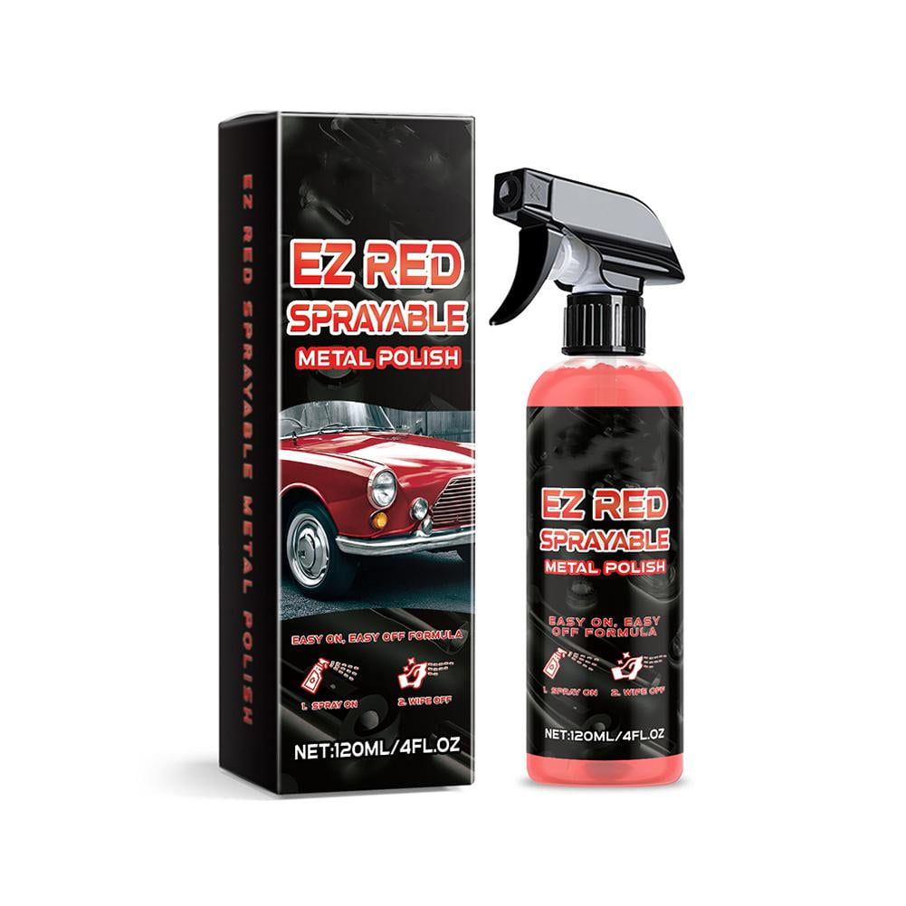 Nuboxa Car Metal Polish Red can be sprayed to quickly enhance ...