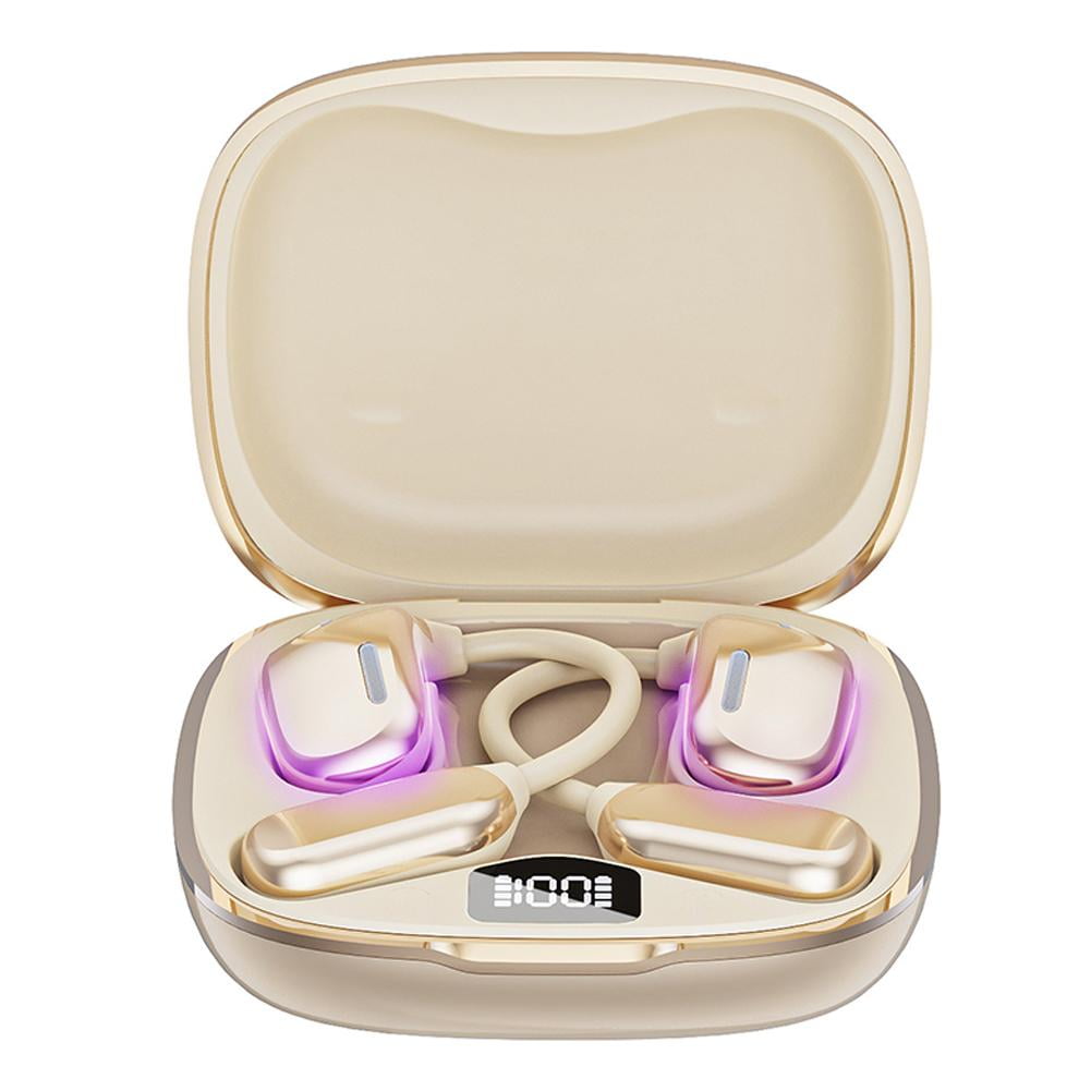 Nuboxa Digital Display Ear Hook Headset Open Type Ear Clip Earphones ...