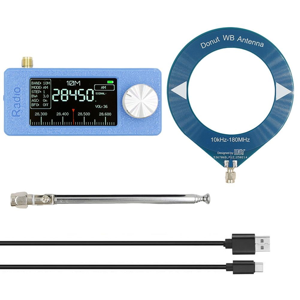 Nuboxa For SI4732 Portable Radio 05108MHz AMFMLSBUSB Pocket Mini MW ...