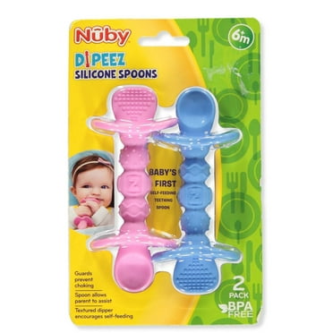 Nuby Garden Fresh Squeeze Feeder - 3 Ounce - Aqua - Walmart.com
