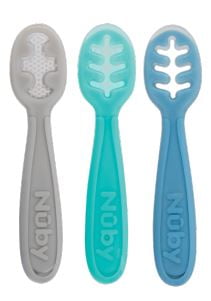Nuby Baby's First Spoons Feeding Utensils for Babies, 3 Count - Walmart.com