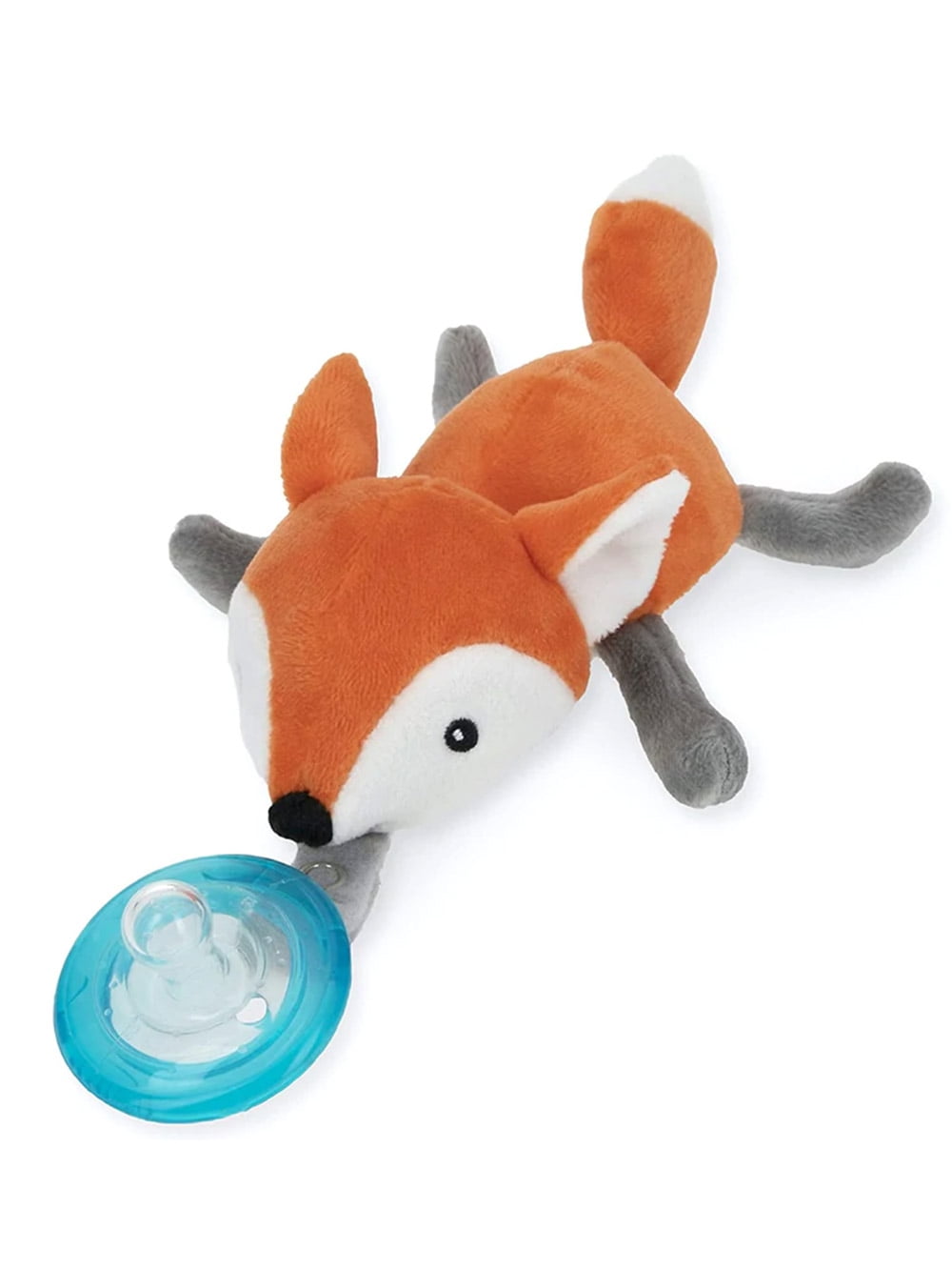 Nuby Fox Plush Toy Pacifier - orange, one size - Walmart.com