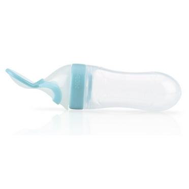 Nuby Garden Fresh Squeeze Feeder - 3 Ounce - Aqua - Walmart.com